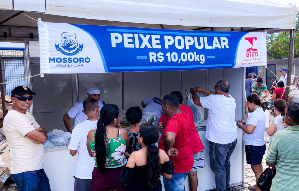 Programa "Peixe Popular" disponibiliza 40 toneladas de pescados na ...